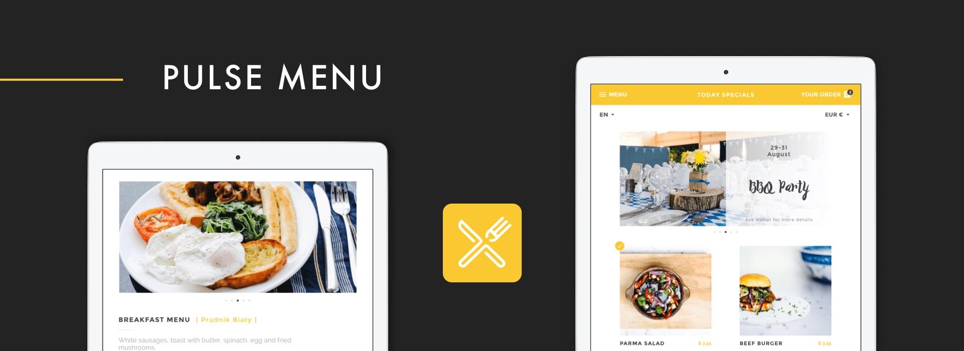 Pulse Menu - a restaurant application to improve customer service